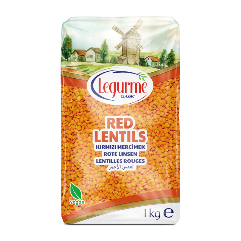 Legurme Round Red Lentils 1kg
